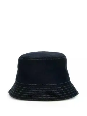 Gucci Coat Of Arms Contrast-stitching Bucket Hat