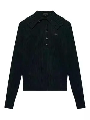 Lacoste Buttoned-collar Sweater