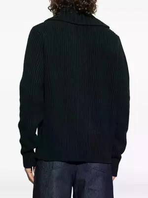 Lacoste Buttoned-collar Sweater