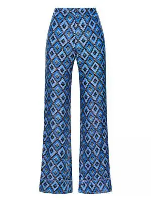 Malìparmi Diamond-pattern Trousers