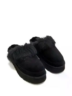 UGG Disquette Chalet Suede Slippers - Black