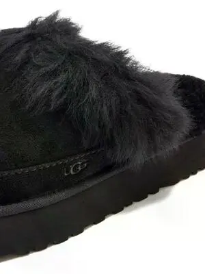 UGG Disquette Chalet Suede Slippers - Black