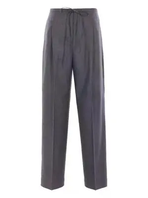 RÓHE Drawstring-waist Pleated Trousers
