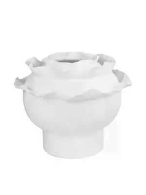 BACI MILANO Porcelain Vase - White