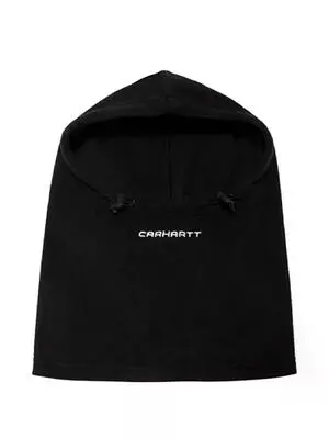 Carhartt Work In Progress Logo Drawstring Balaclava - Black