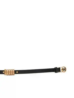Pinko Eyelet Logo Belt