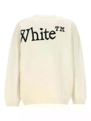 Off-White Logo-detail Sweater - Neutrals