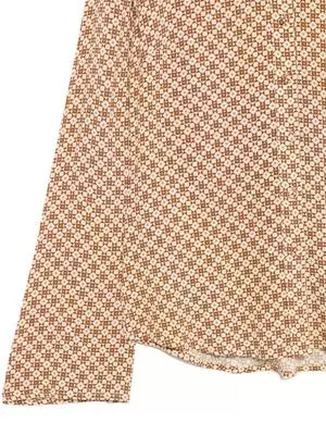 Superdry Flared-sleeve Patterned Blouse
