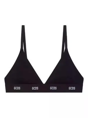 Gcds Logo Triangle-cup Bra - Black