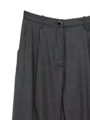 NINE:INTHE:MORNING Pleat-detail Trousers