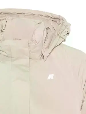 K-WAY Hooded Padded Jacket - Neutrals