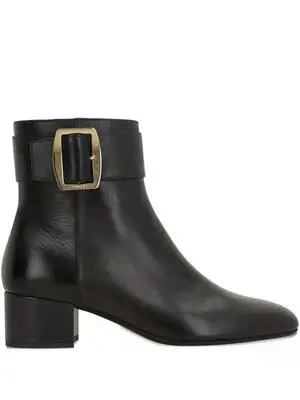 Bally Buckled Leather Boots