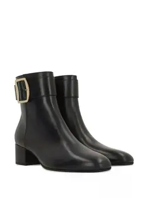 Bally Buckled Leather Boots