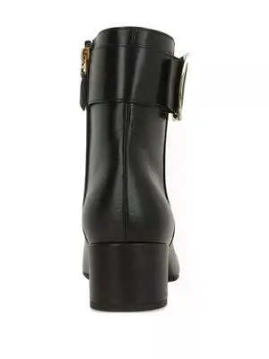 Bally Buckled Leather Boots