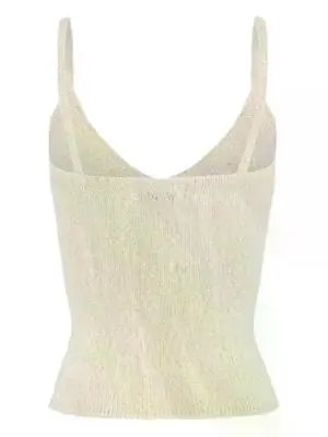 ASTA RESORT Carolina V-neck Top - Neutrals