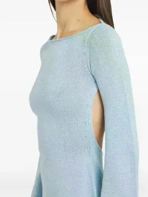 ASTA RESORT Audette Backless Mini Dress