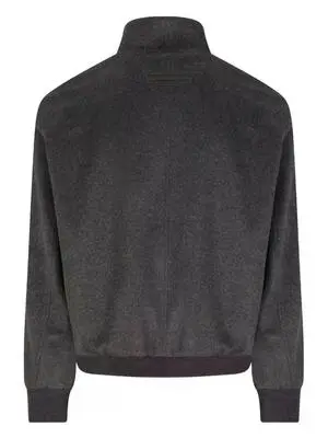 Zegna Wool-blend High-neck Jacket