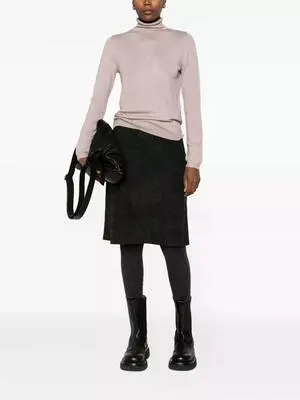 GRAN SASSO Roll-neck Fine Knit Sweater