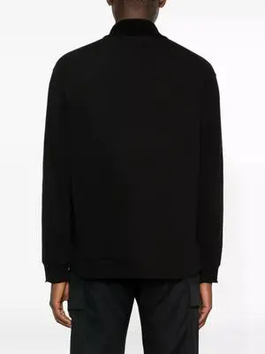 C.P. COMPANY Logo-embroidered Half-zip Sweatshirt