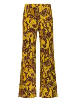 MALÌPARMI Lily's Ballet Floral Trousers