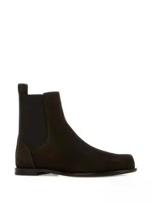 Fendi Suede Chelsea Boots
