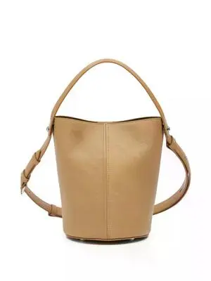 MAISON MARGIELA Leather Bucket Bag - Neutrals