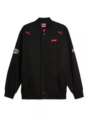 PUMA X F1 Logo-appliqué Bomber Jacket