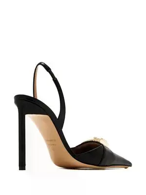 TOM FORD 105mm Buckle Leather Pumps