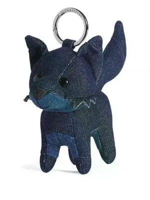 Maison Kitsuné Fox Denim Bag Charm