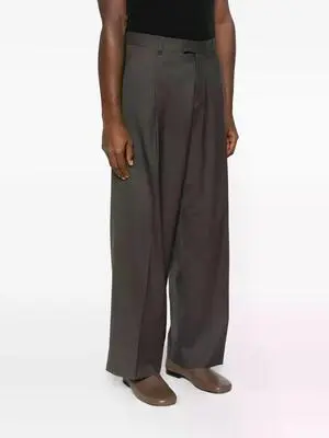 BE ABLE Pleated Straight-leg Trousers