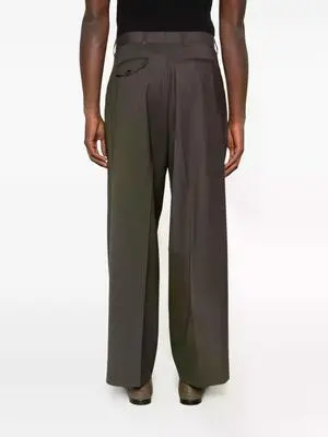 BE ABLE Pleated Straight-leg Trousers