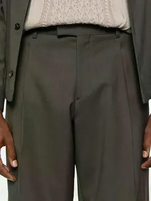 BE ABLE Pleated Straight-leg Trousers