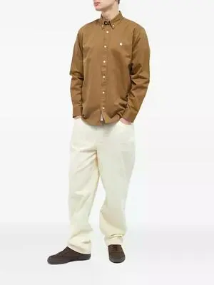 Carhartt Work In Progress Cotton Shirt - Brown