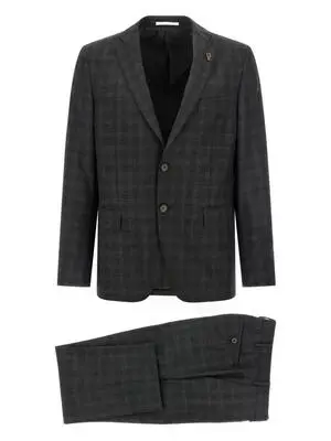 Pal Zileri Checked Suit - Grey