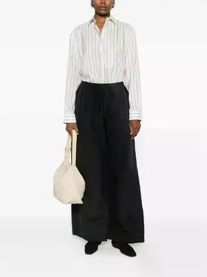 THE ROW Silk Wide-leg Trousers