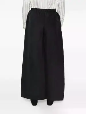 THE ROW Silk Wide-leg Trousers