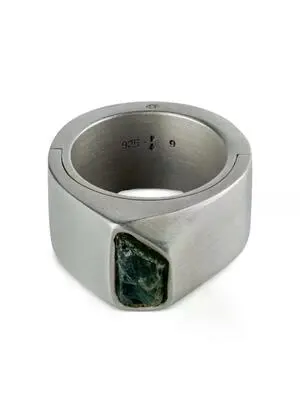 PARTS OF FOUR Sterling Sistema Sapphire Ring - Silver