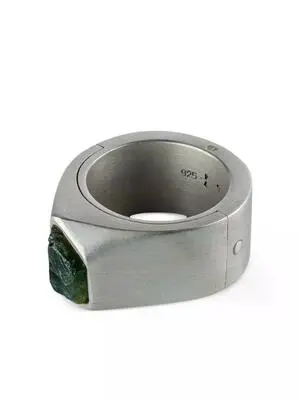 PARTS OF FOUR Sterling Sistema Sapphire Ring - Silver