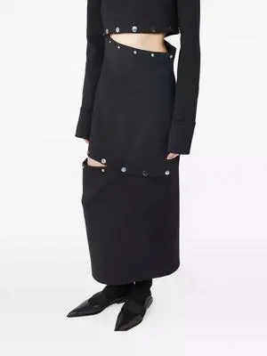 Max Mara Cut-out Jersey Dress