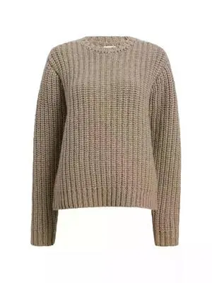 Khaite Natt Ribbed Sweater - Brown