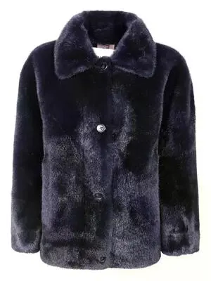 VALENTINI 1972 Buttoned Faux-fur Jacket