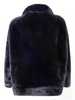 VALENTINI 1972 Buttoned Faux-fur Jacket