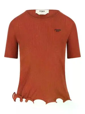 Fendi Frill T-shirts For Women