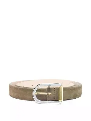 DEHANCHE Leather Belt - Green