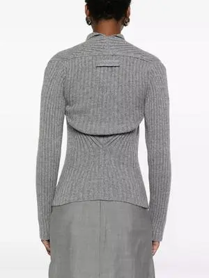 Victoria Beckham Ribbed Roll-neck Sweater