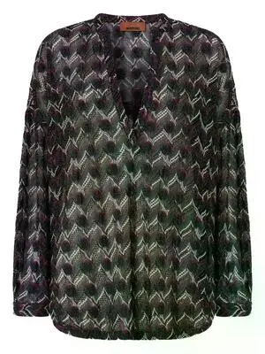 Missoni Zigzag-woven Blouse