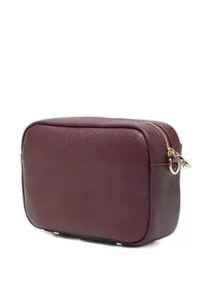 BRACCIALINI Flap-pocket Leather Crossbody Bag