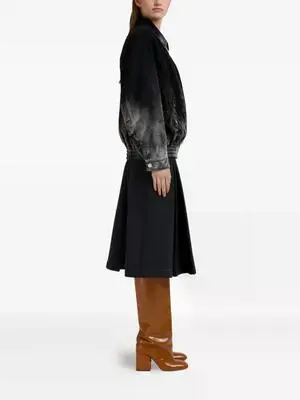Marni Washed Zip-up Bomber Jacket
