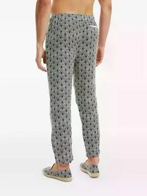 PENINSULA SWIMWEAR Geometric-pattern Pants