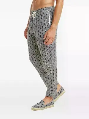 PENINSULA SWIMWEAR Geometric-pattern Pants
